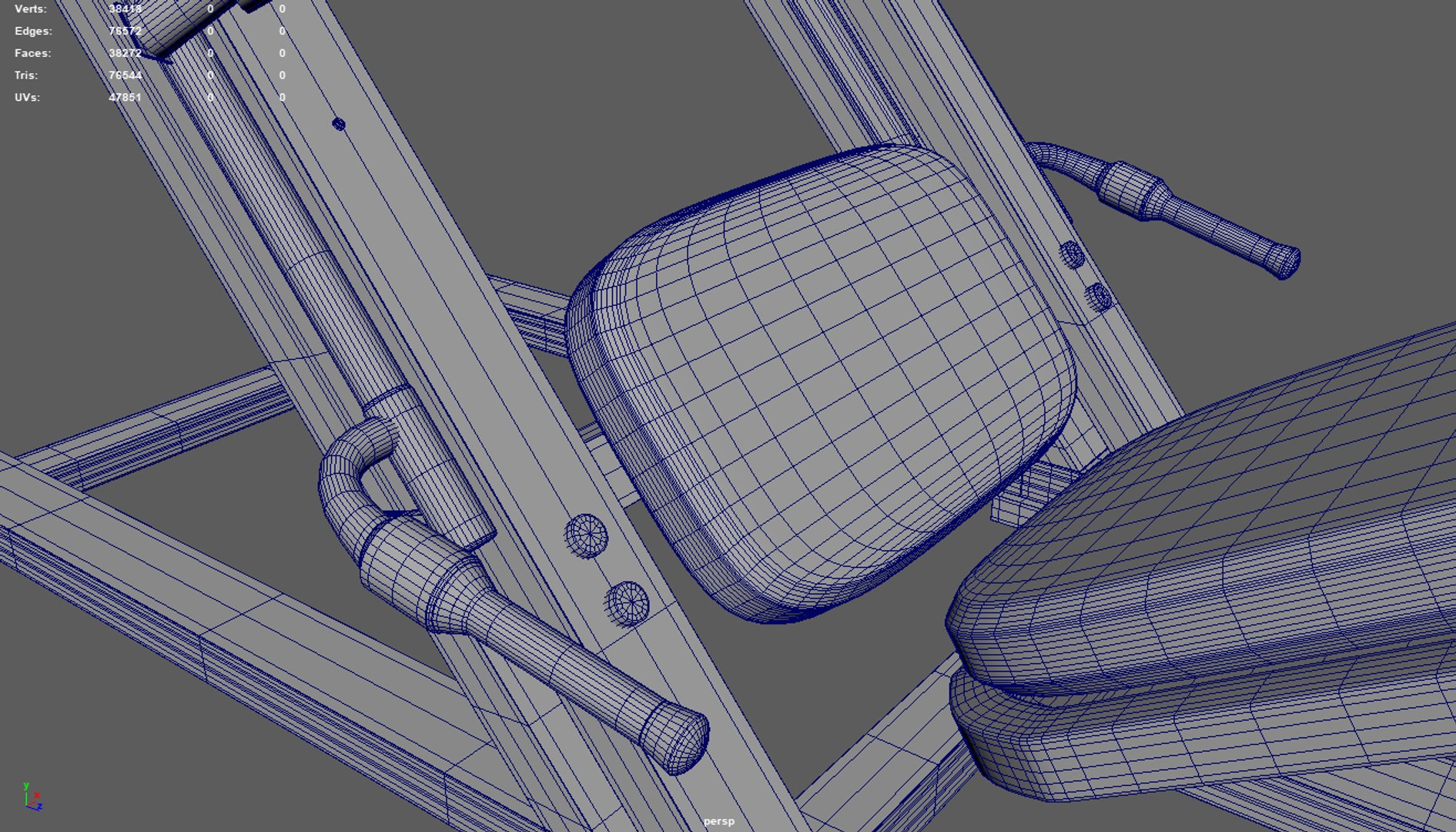 Low Poly Leg Press 3D Model - TurboSquid 2036799