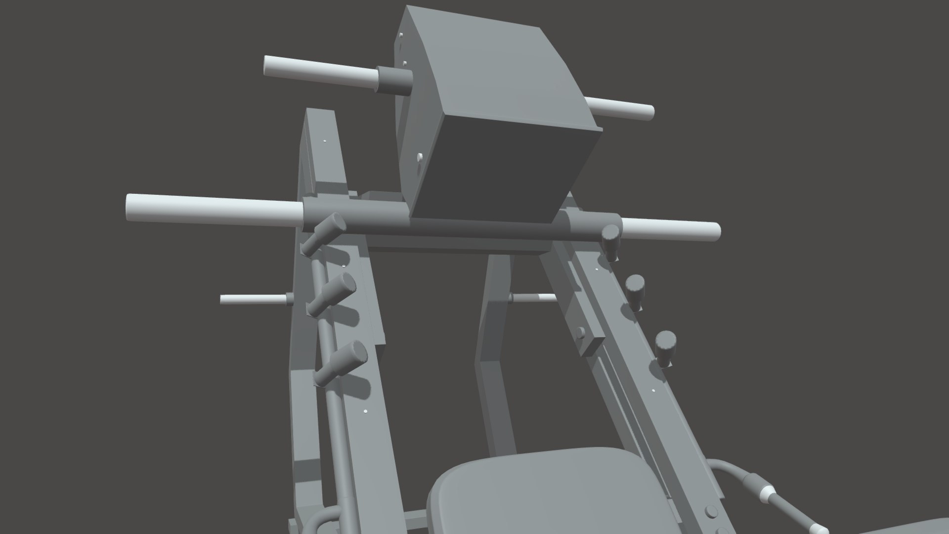 Low Poly Leg Press 3D Model - TurboSquid 2036799