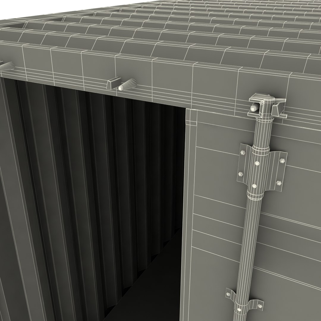 3d Container Iso