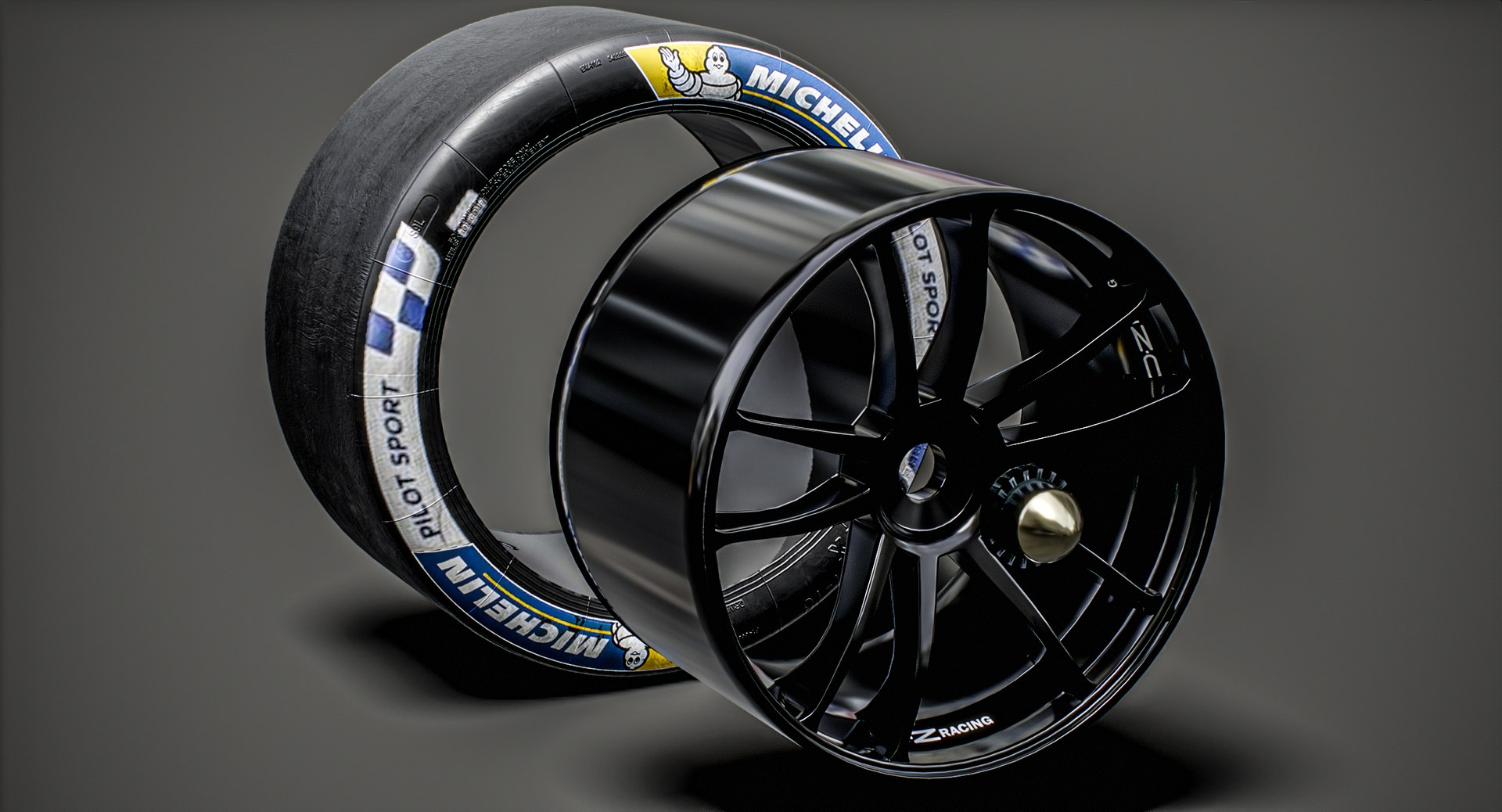 3D Model WEC Hypercar Wheel Season 2023 - TurboSquid 2105659