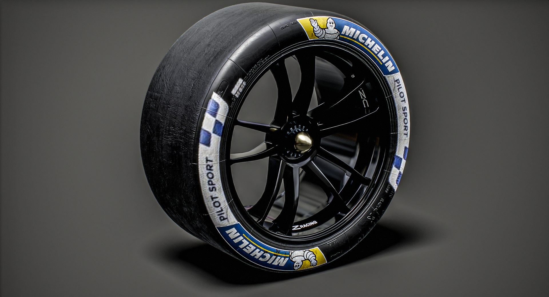 3D Model WEC Hypercar Wheel Season 2023 - TurboSquid 2105659