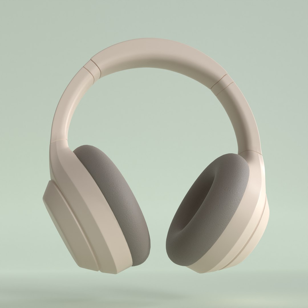 Free 3D Basic Headphones Headset Audio Model - TurboSquid 2183440