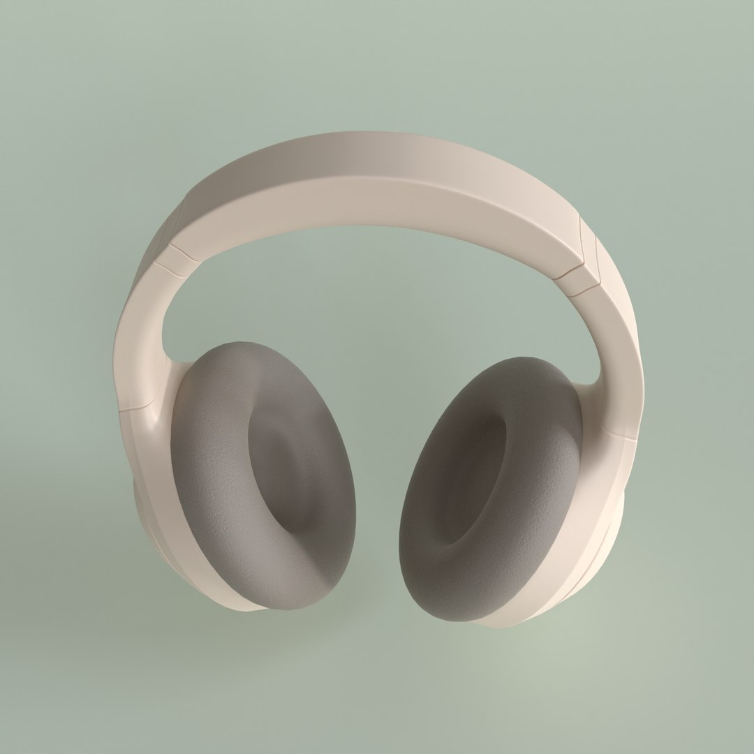 Free 3D Basic Headphones Headset Audio Model - TurboSquid 2183440