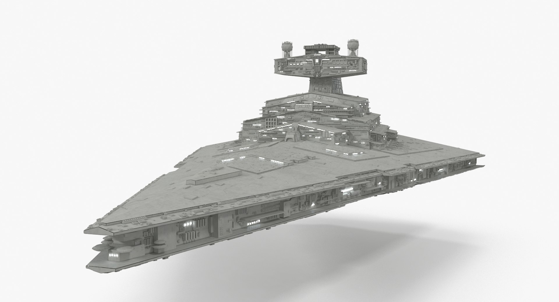 3d star destroyer model