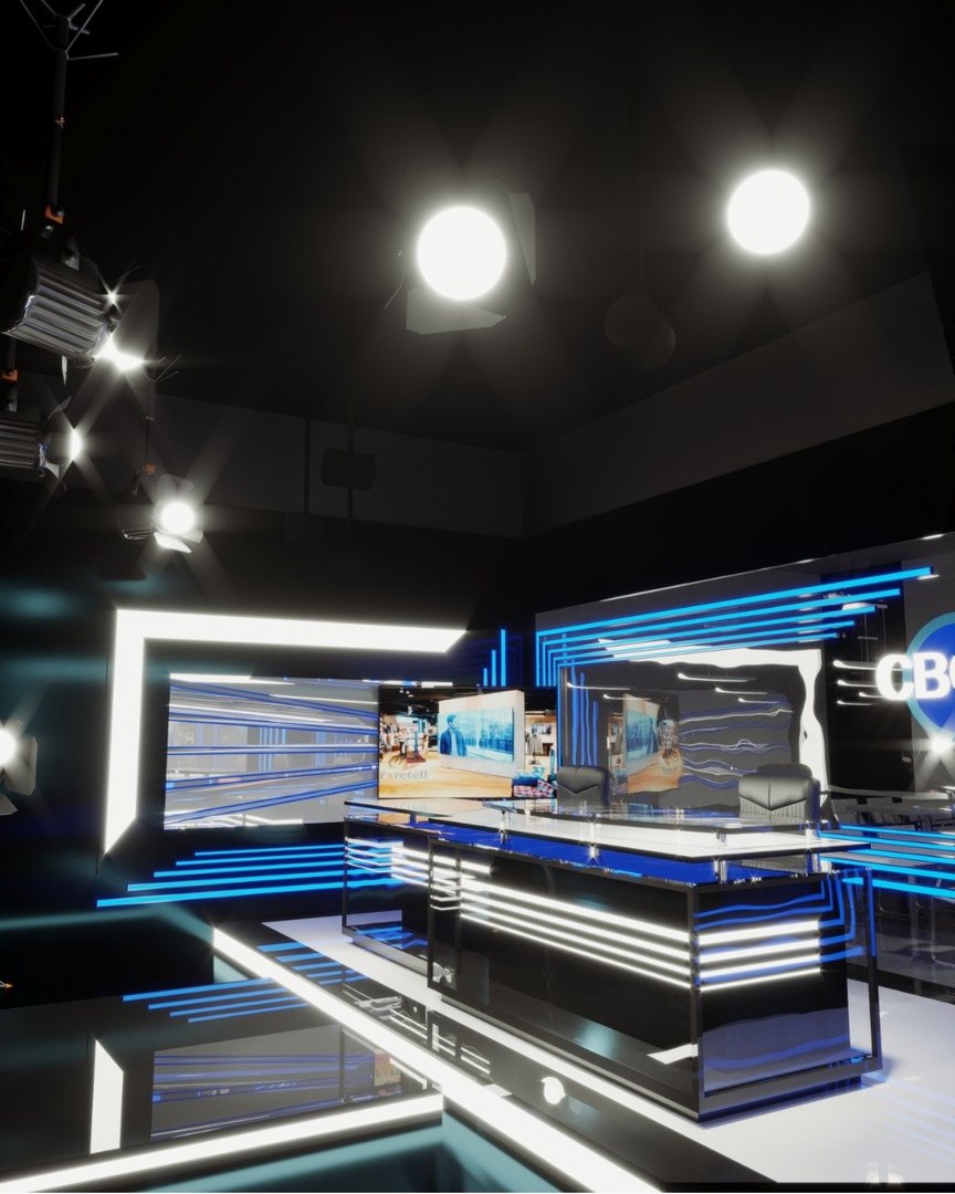 Studio Television 3D Model - TurboSquid 1431486