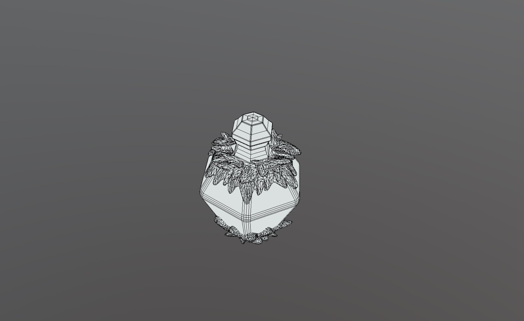 Stylized Magic Potion With Dragon Teeth PBR Low-poly 3D Model 3D ...