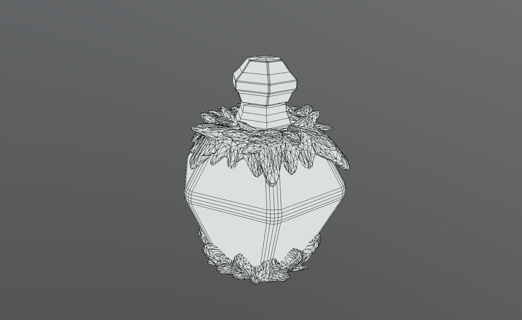 Stylized Magic Potion With Dragon Teeth PBR Low-poly 3D Model 3D ...