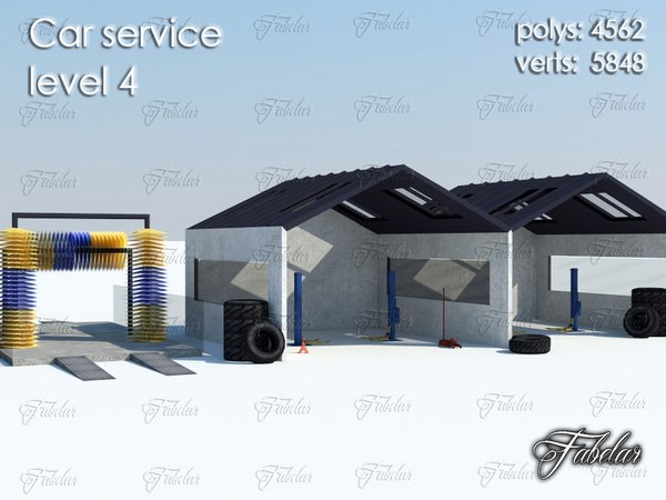 Mechanic Shop 3D Models for Download | TurboSquid