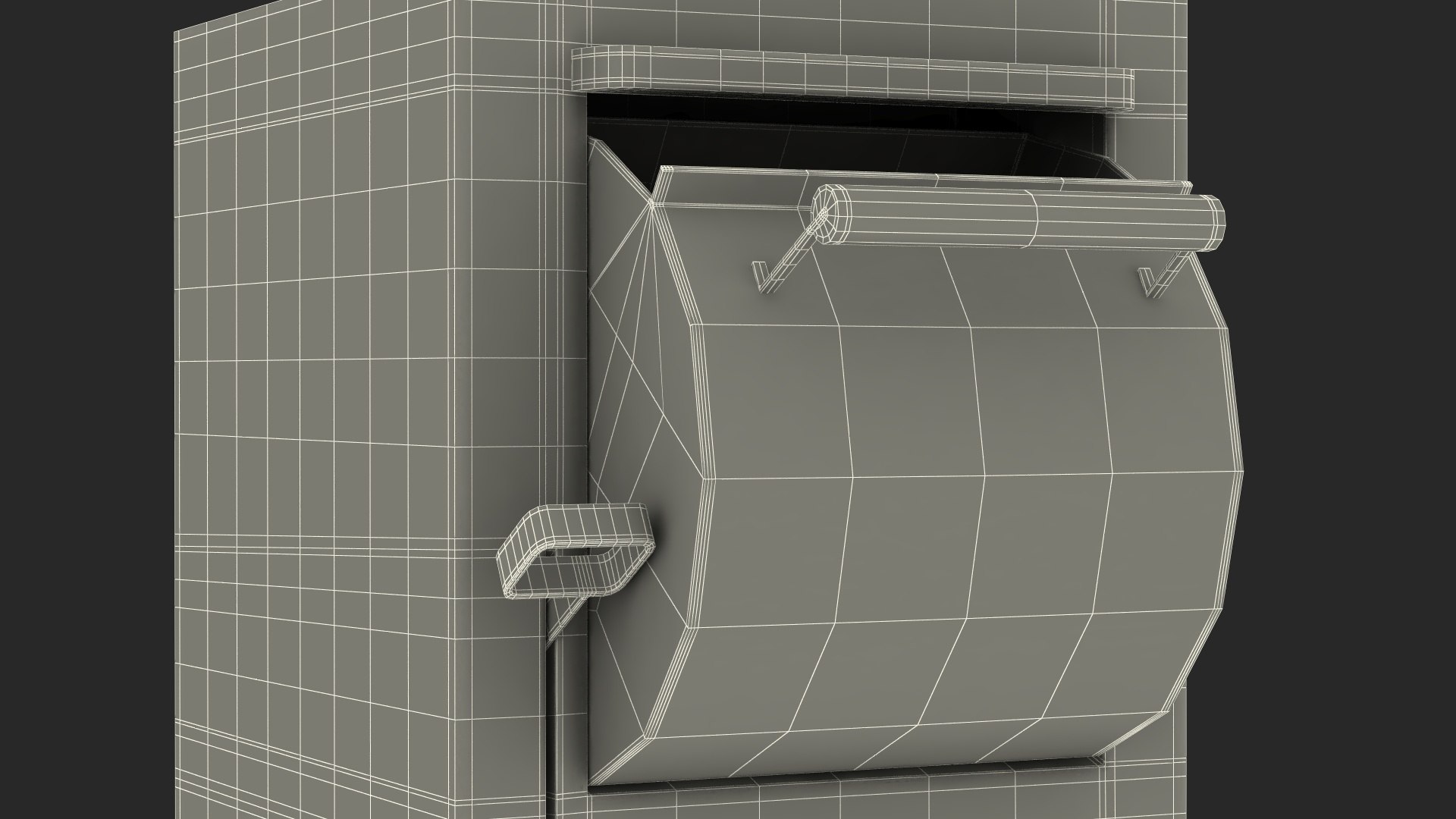 3D Drop Box Open Model - TurboSquid 2029397