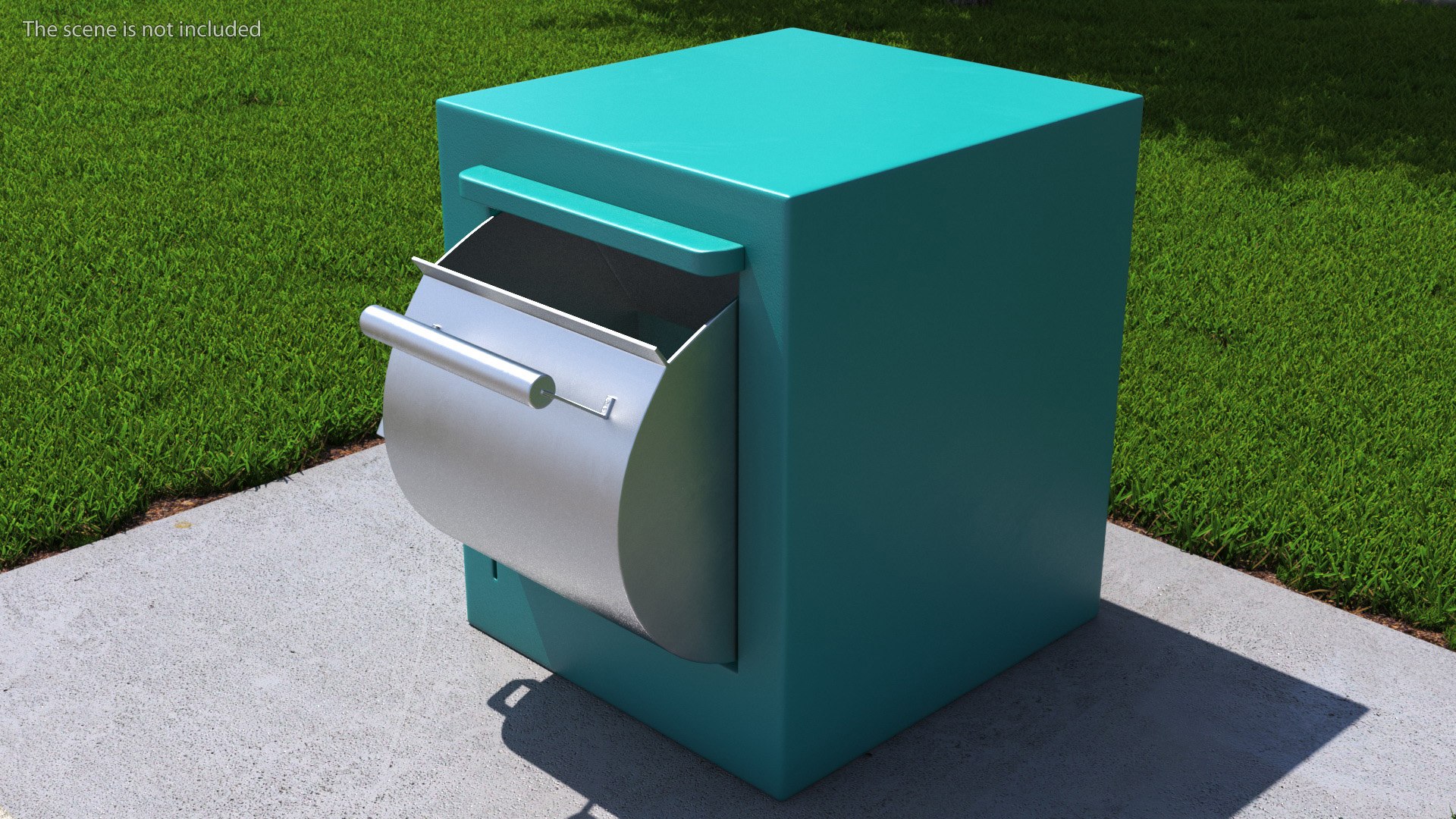 3D Drop Box Open Model - TurboSquid 2029397