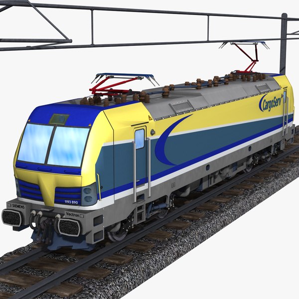 3D модель Сименс Вектрон 1193 890 Каргосерв - TurboSquid 2373054