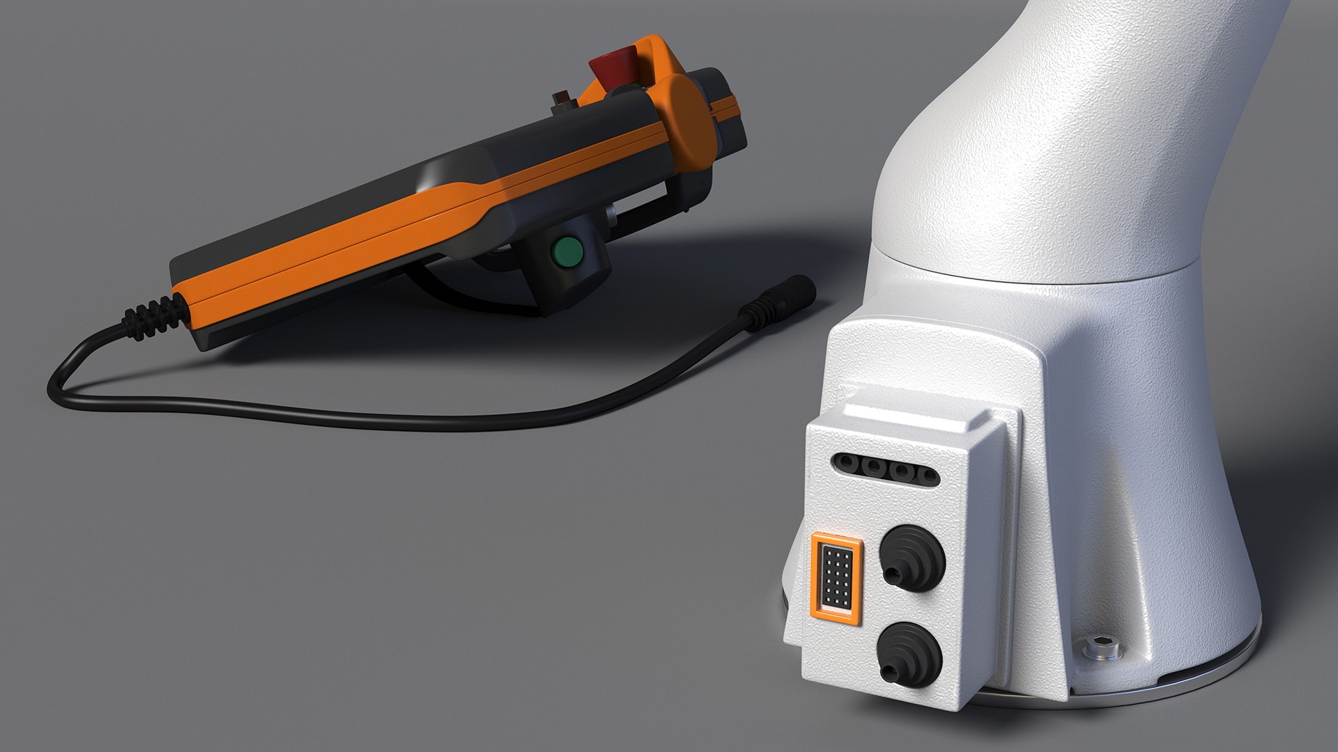 3D KUKA LBR IIWA High Performance Robotic Arm Rigged for Maya ...