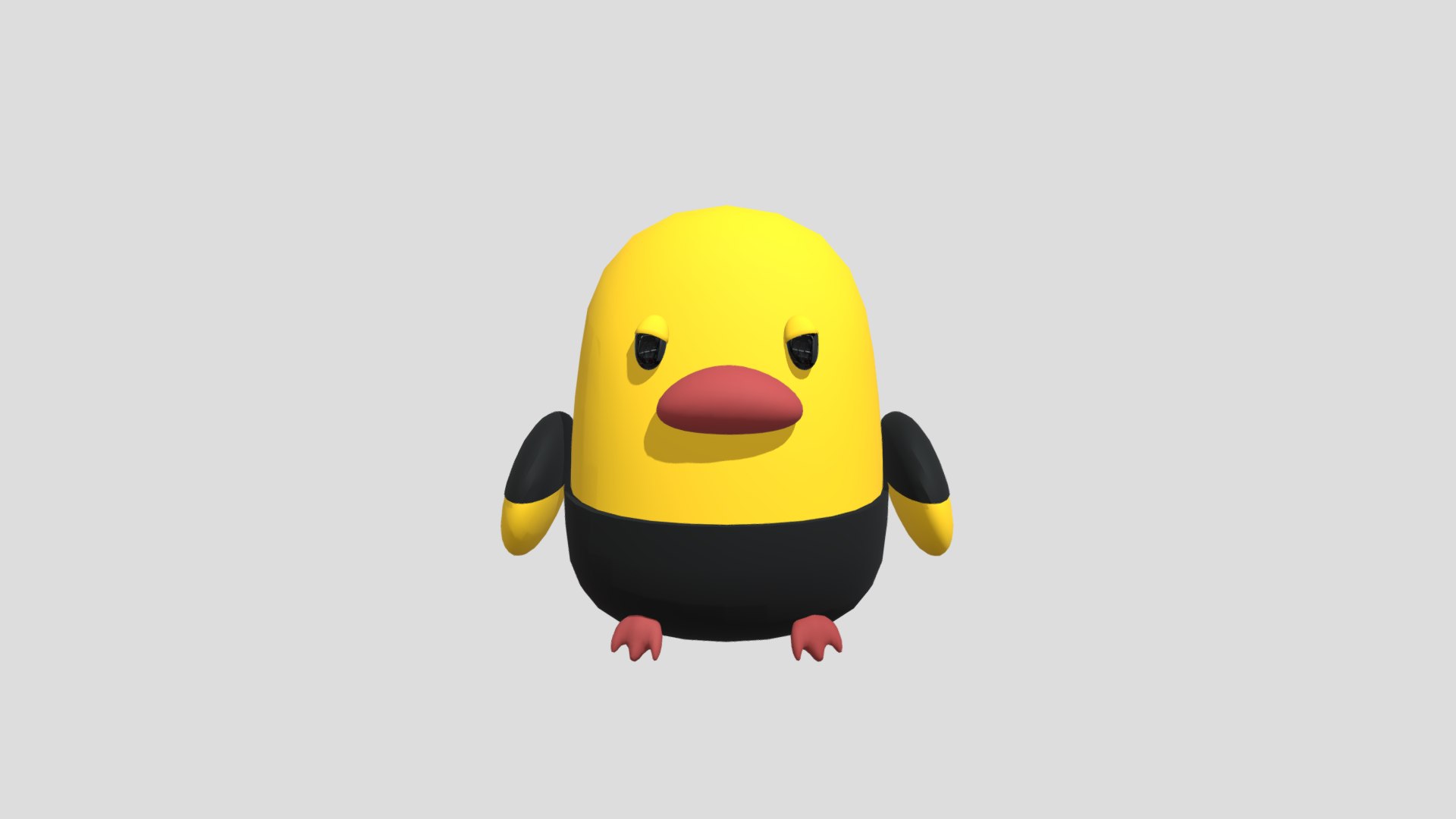 3D Decorative Angry Duck Model - TurboSquid 2284902