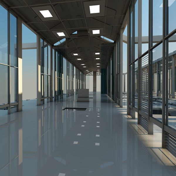 interior scene 3d model