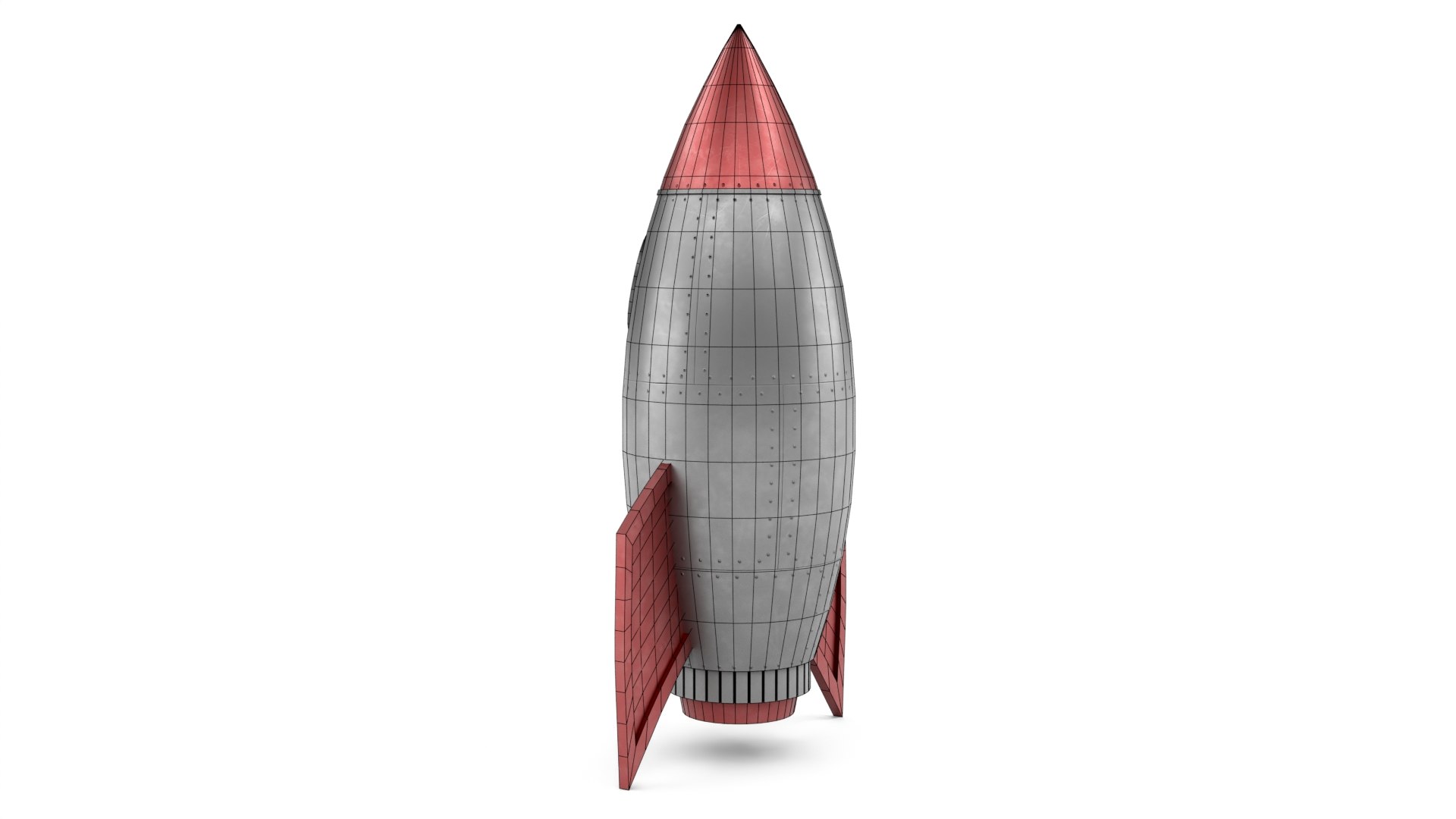 Metal Rocket 3D - TurboSquid 1659135