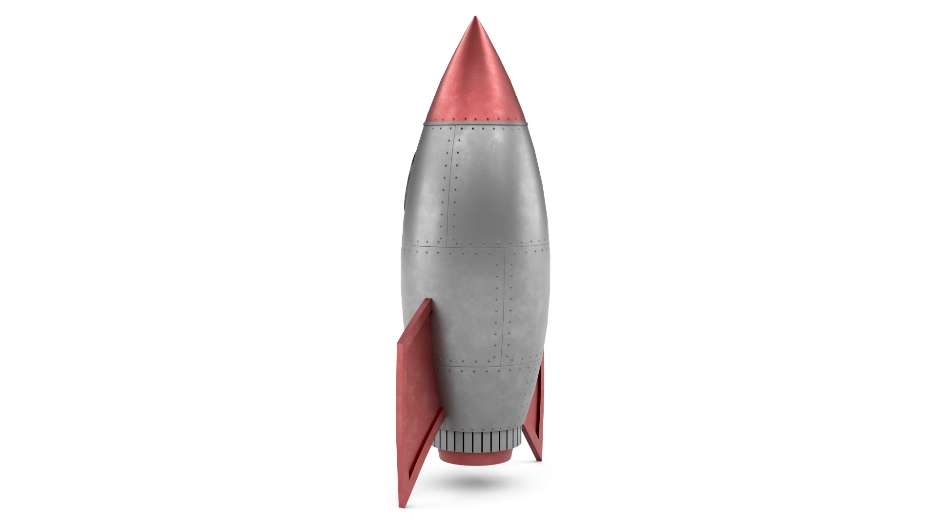 Metal Rocket 3D - TurboSquid 1659135