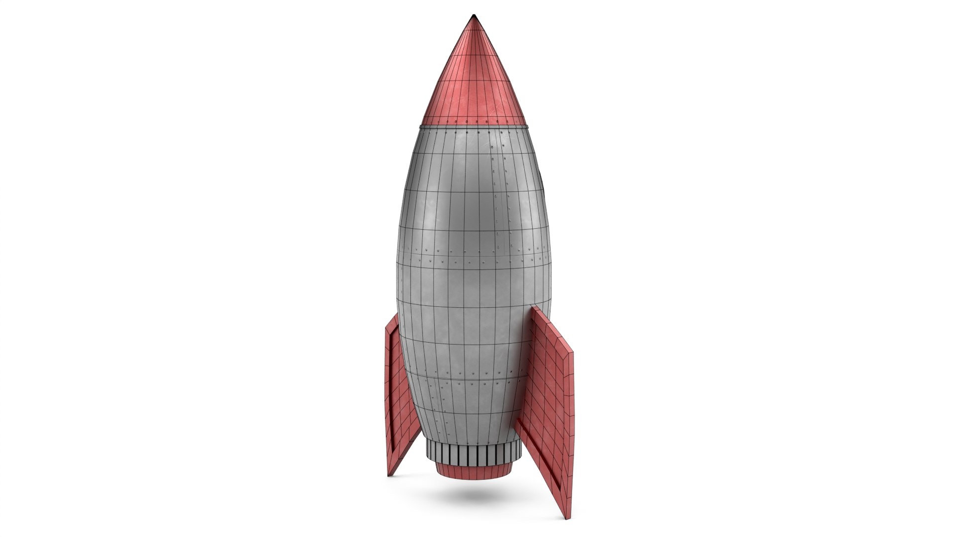 Metal Rocket 3D - TurboSquid 1659135
