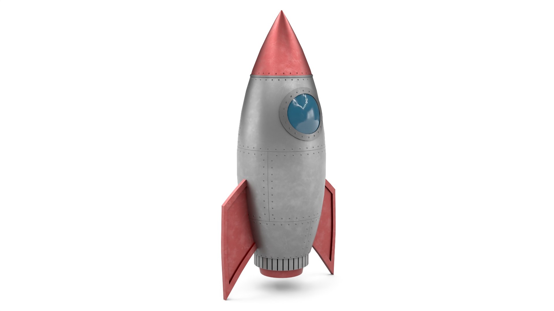 Metal Rocket 3D - TurboSquid 1659135