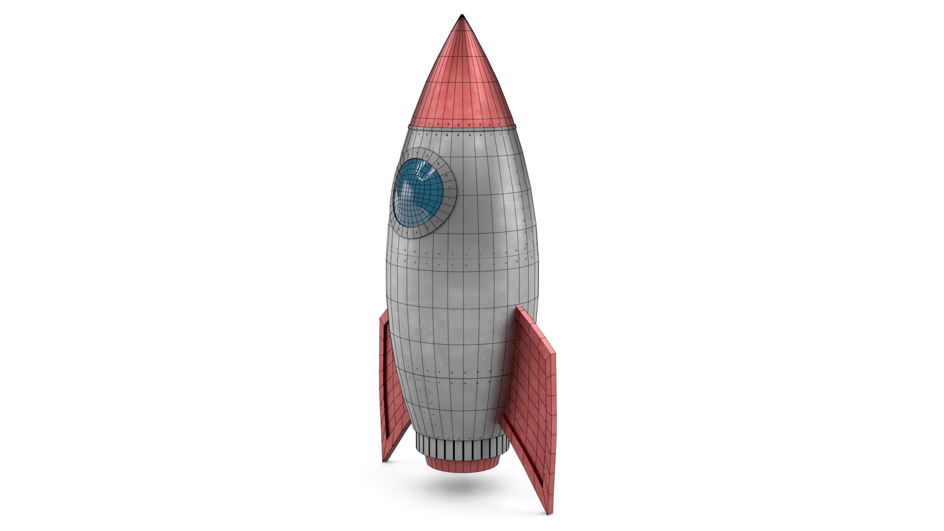 Metal Rocket 3D - TurboSquid 1659135