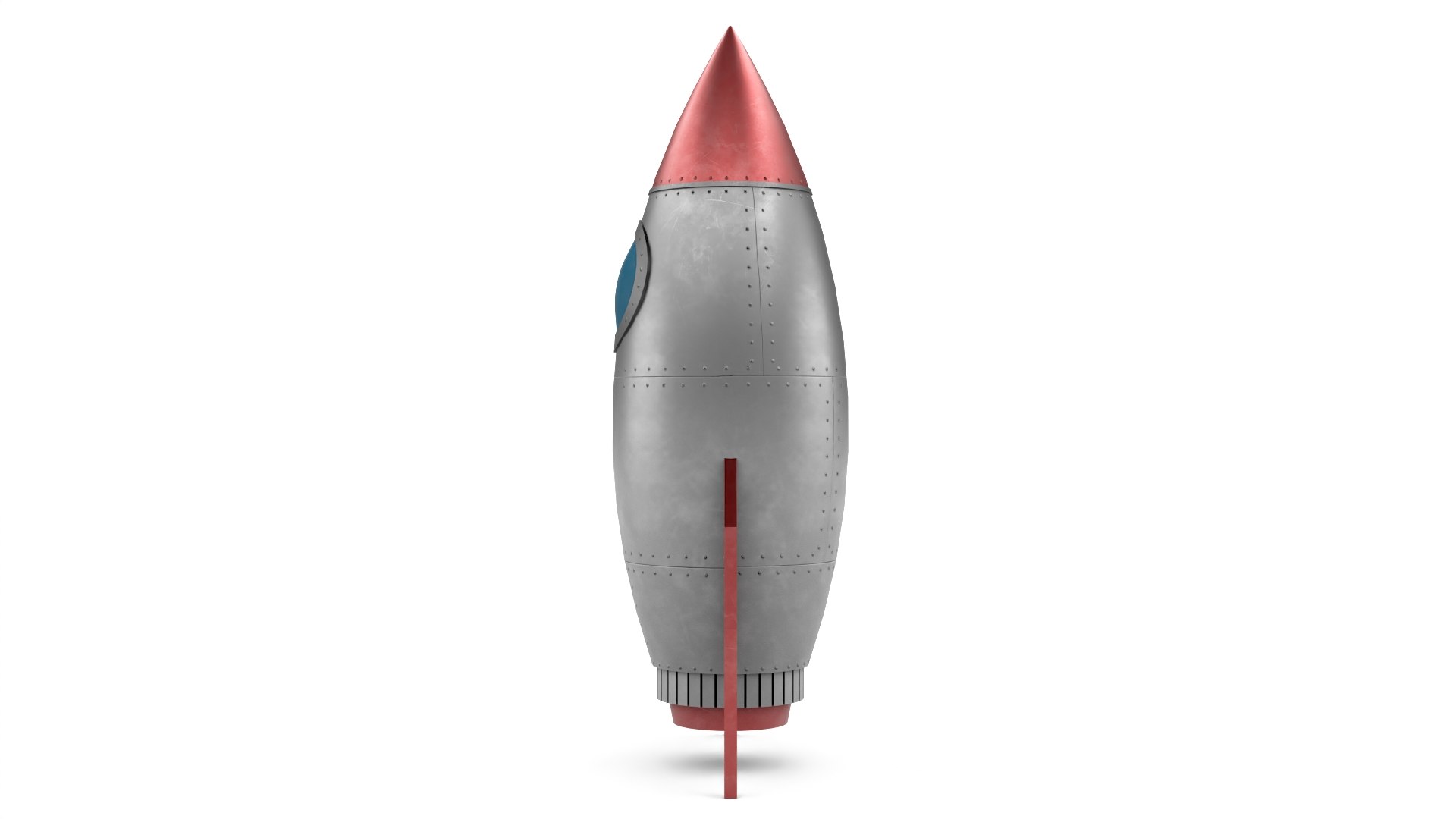 Metal Rocket 3D - TurboSquid 1659135