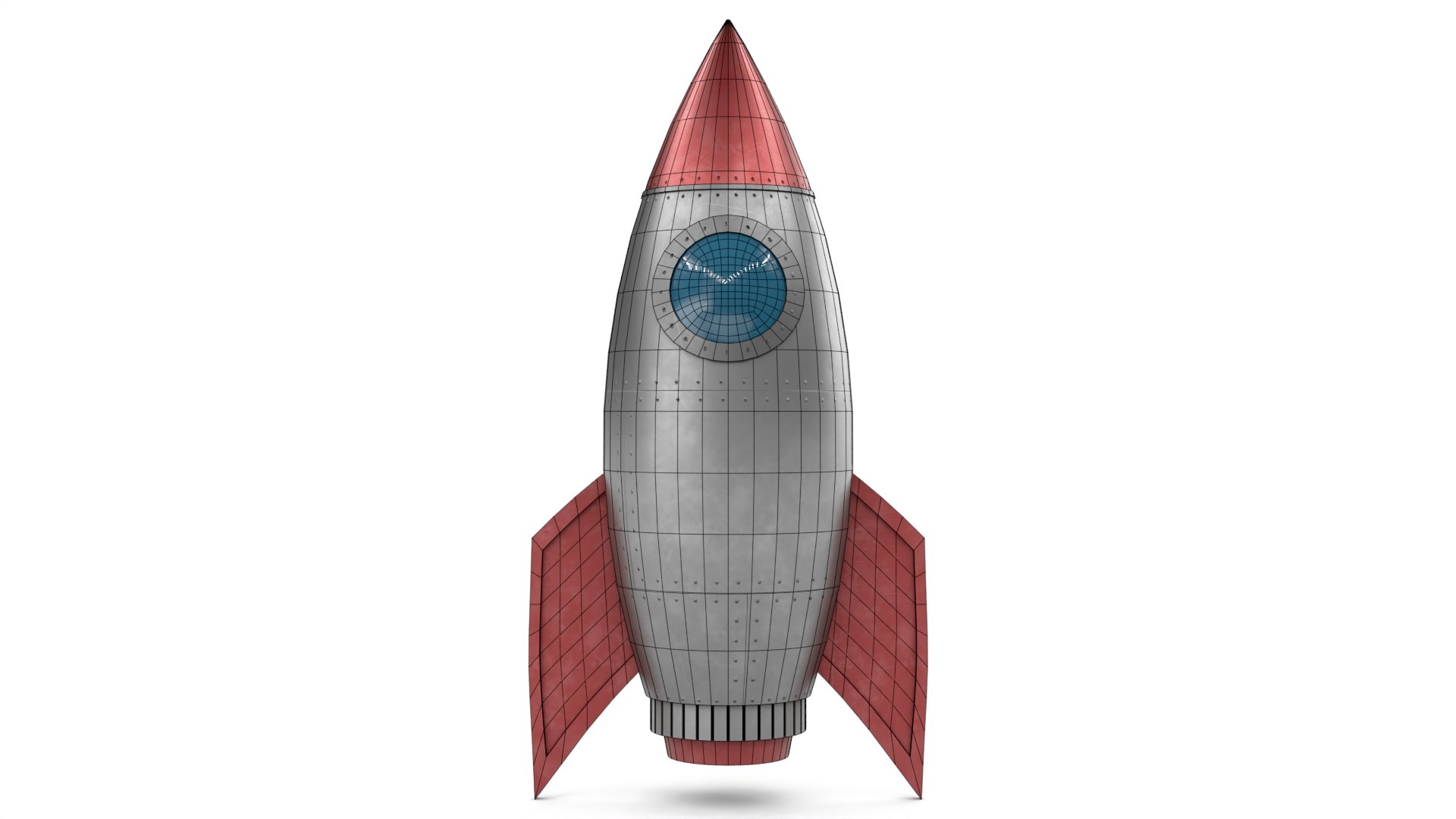 Metal Rocket 3D - TurboSquid 1659135