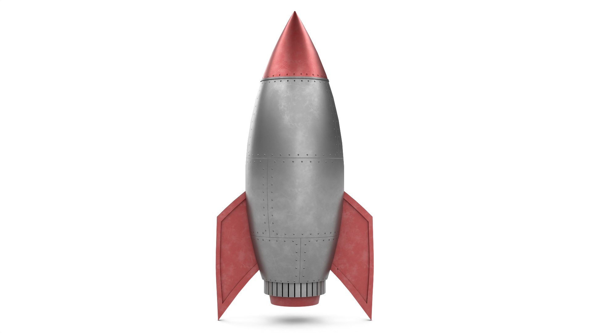 Metal Rocket 3D - TurboSquid 1659135