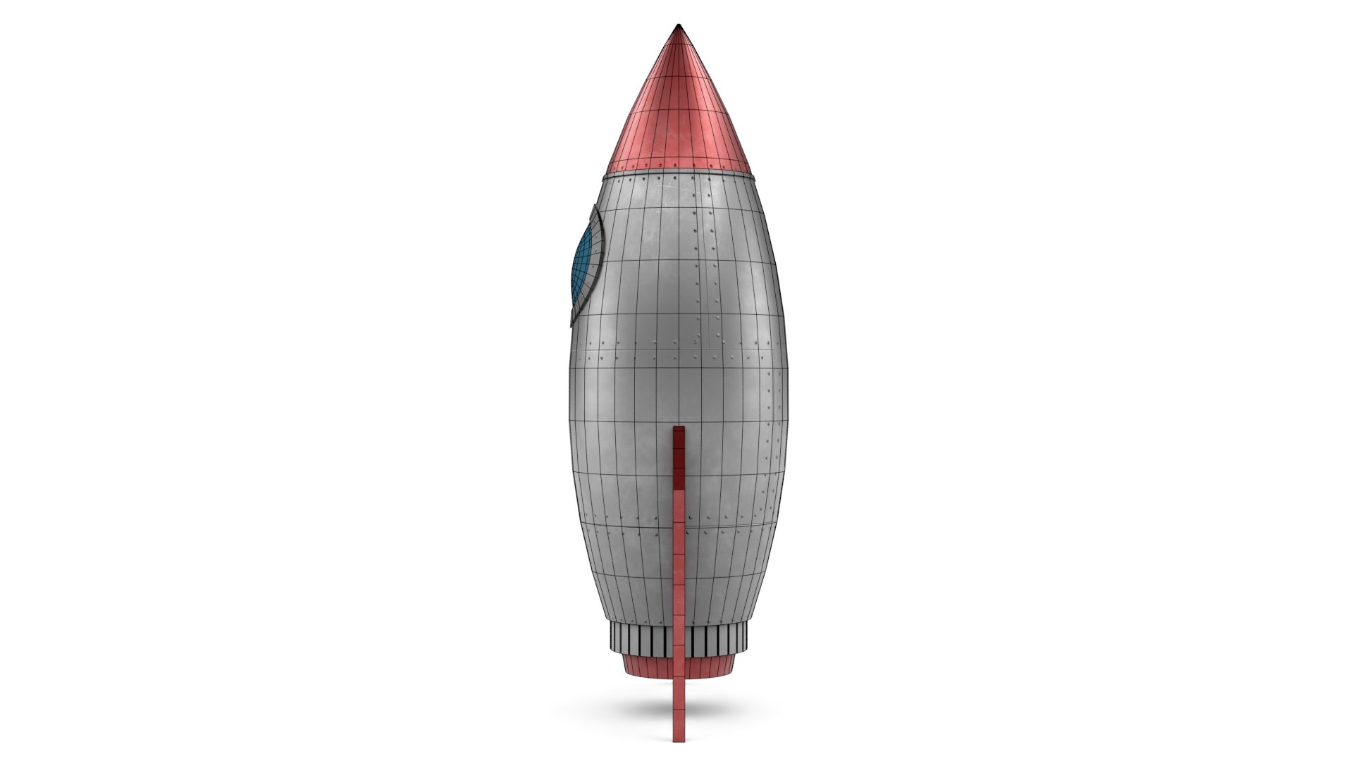 Metal Rocket 3D - TurboSquid 1659135