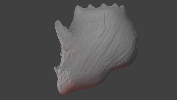 3D monsterspikeyhead - TurboSquid 1907700