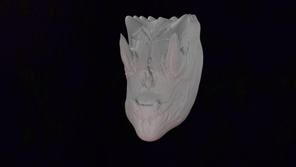 3D monsterspikeyhead - TurboSquid 1907700