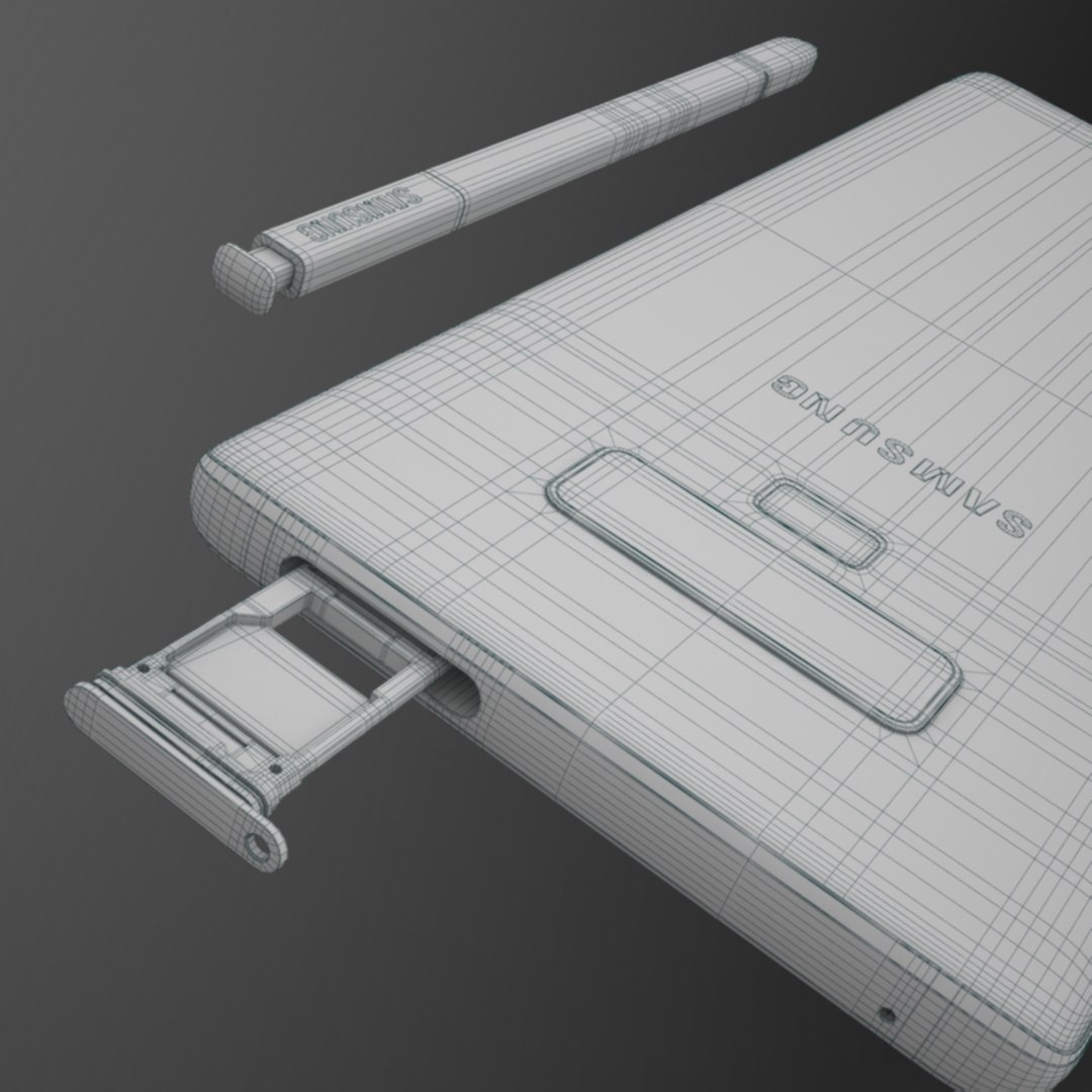 Samsung galaxy note 3D model - TurboSquid 1316293