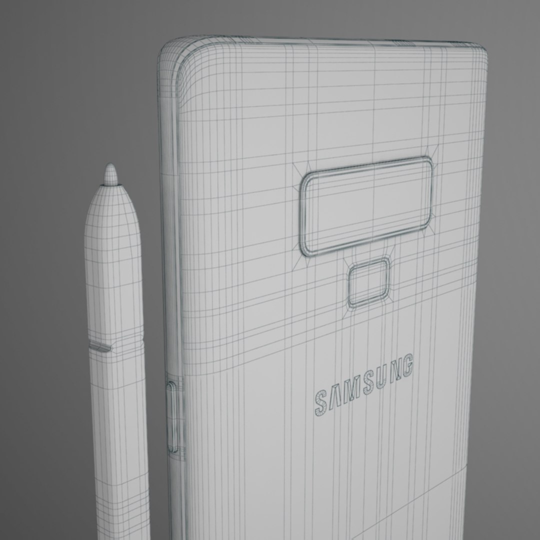 Samsung galaxy note 3D model - TurboSquid 1316293