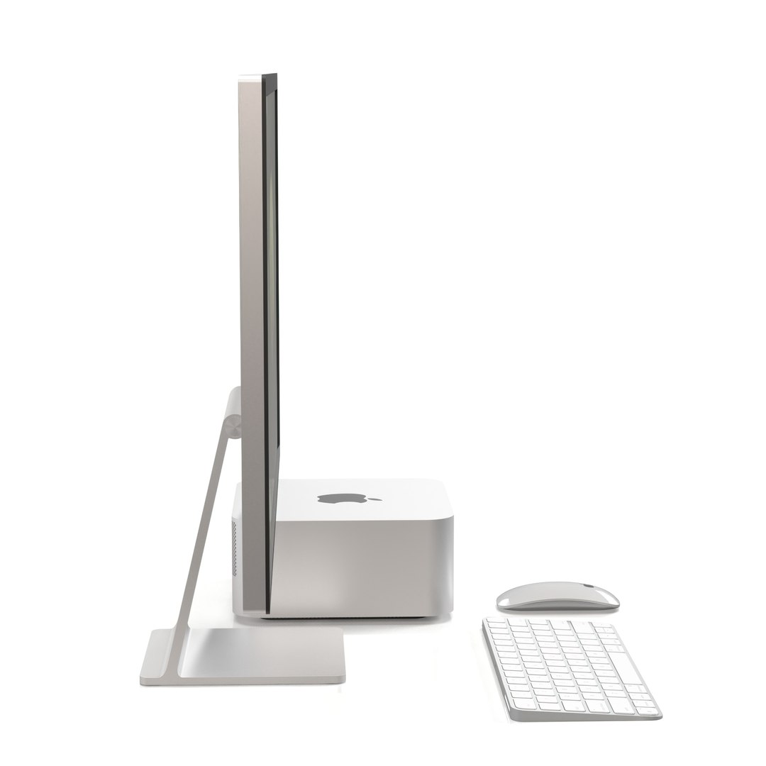 3D Apple Studio Display Set PBR - TurboSquid 2236637