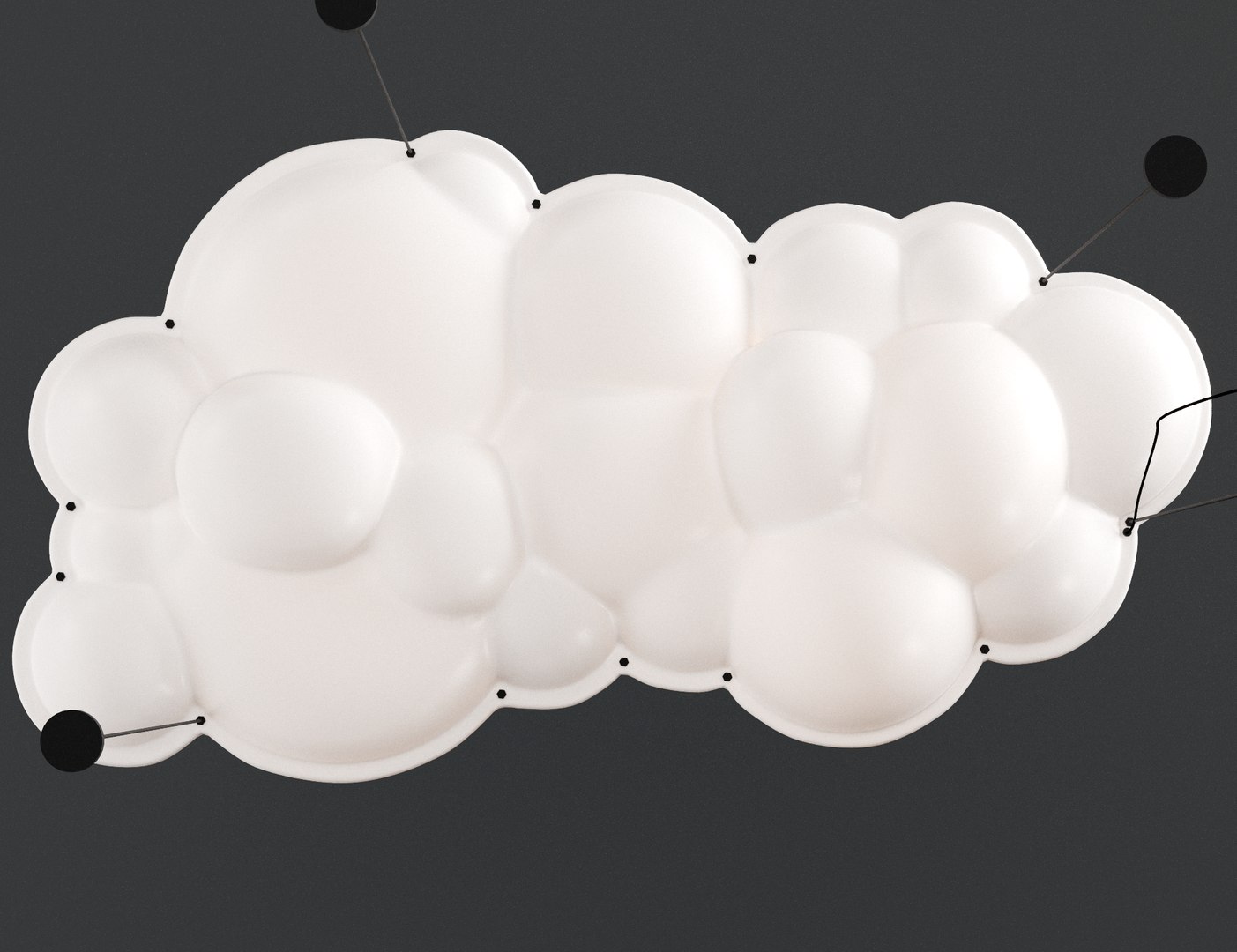 Nemo Lampada Ceiling Mounted Pendant Light 3D model - TurboSquid 1815954