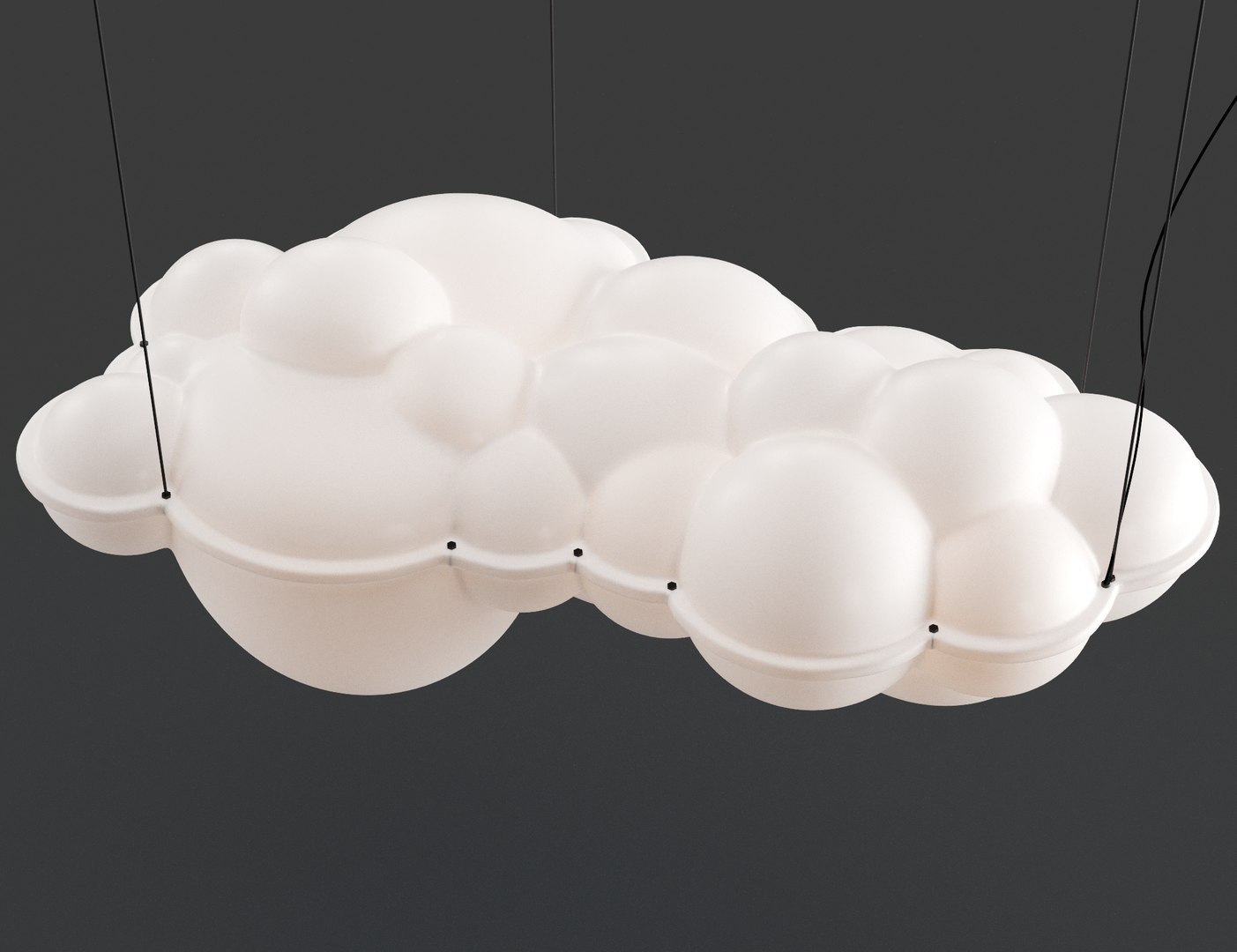 Nemo Lampada Ceiling Mounted Pendant Light 3D model - TurboSquid 1815954