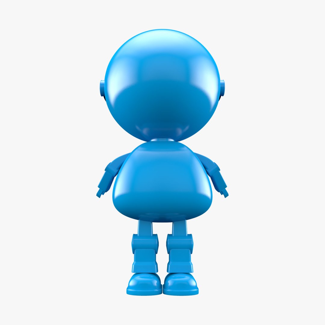 3D Toy Robot Character Model - TurboSquid 1201541