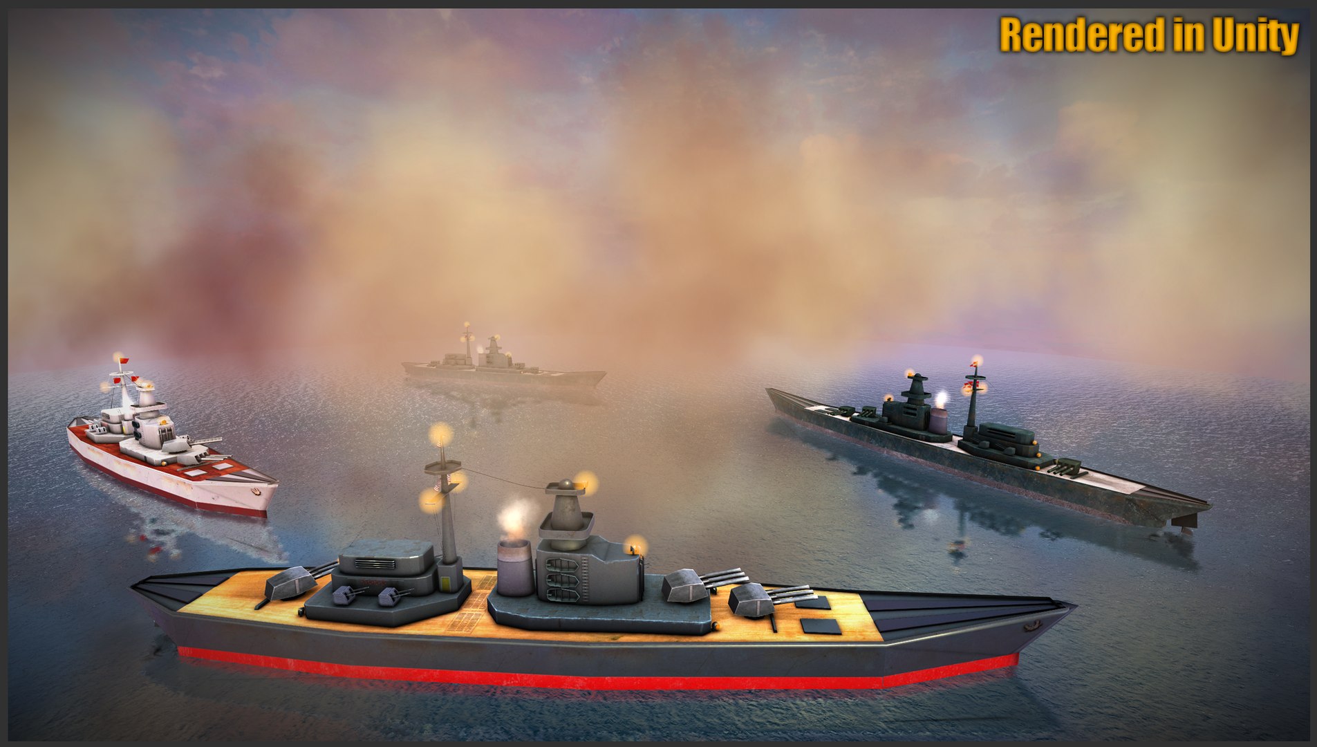 3D Battleship Unity - TurboSquid 1160555