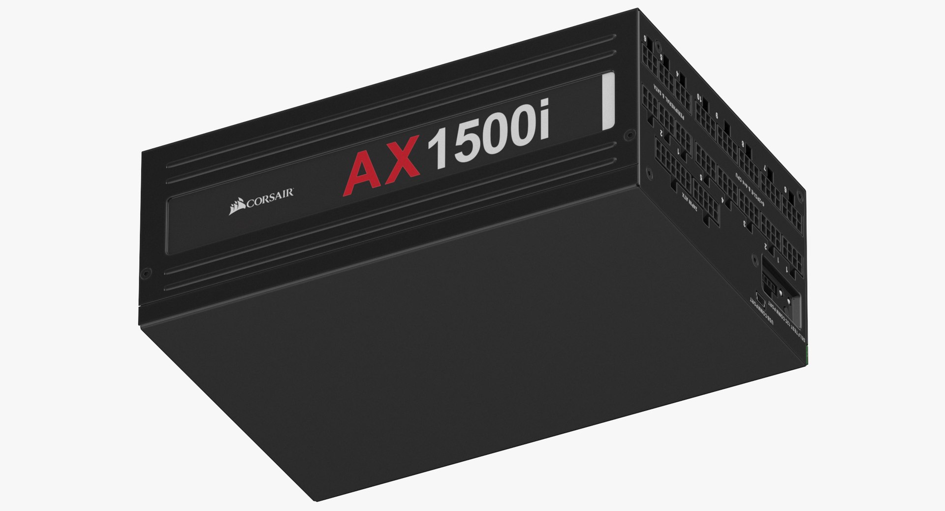 3D Power Supply Corsair Ax - TurboSquid 1420732