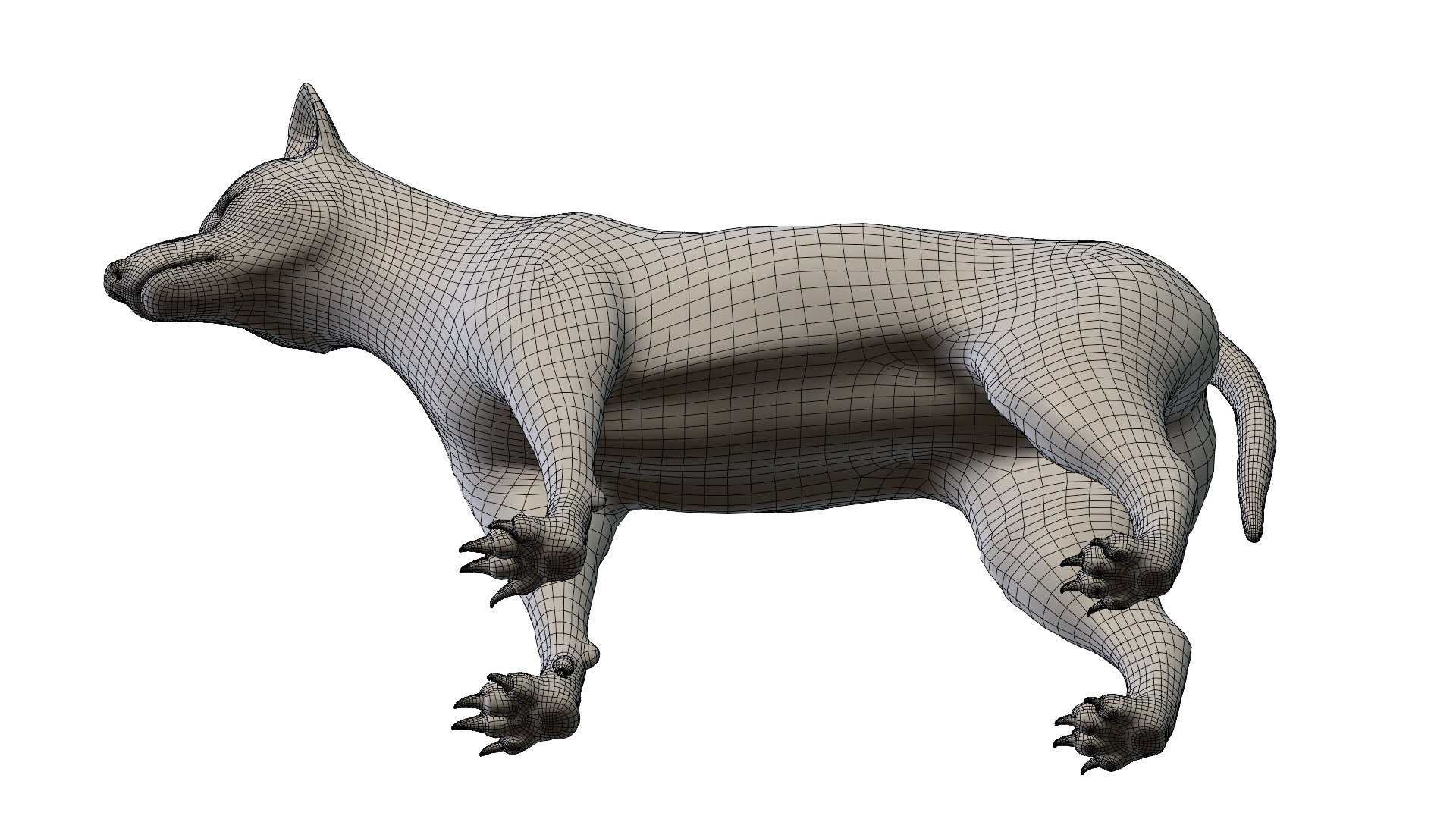 3D Wolf 3D Model - TurboSquid 2277558