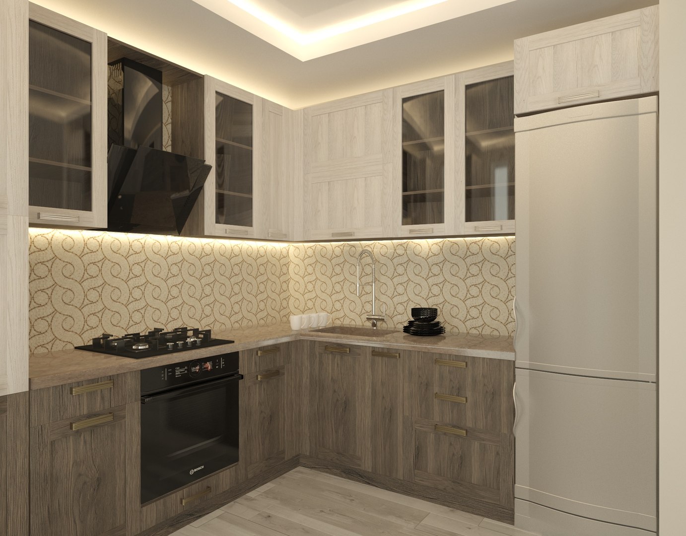 Kitchen Set 1 3D Model - TurboSquid 1811723