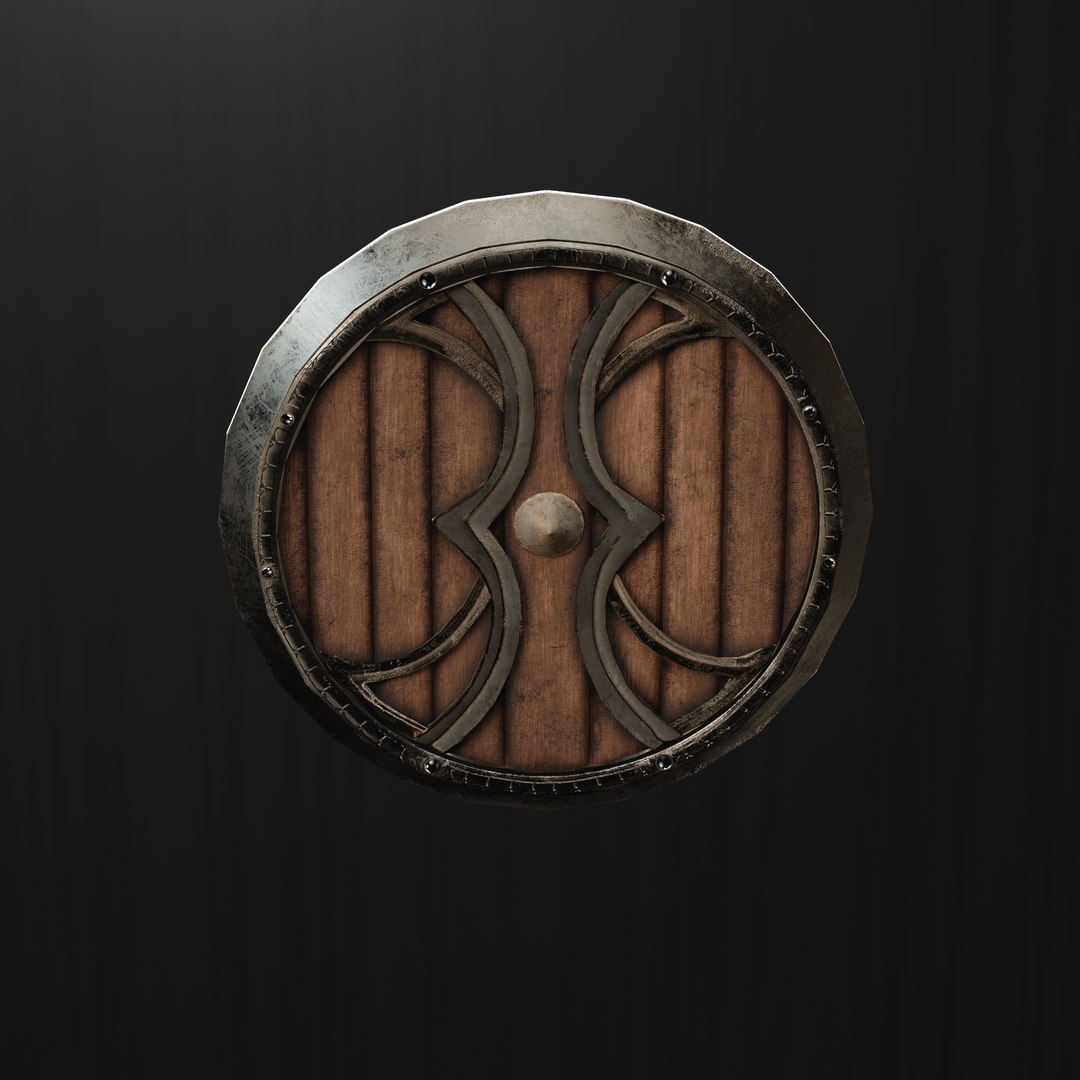 3D Medieval Shield PBR - 4K Textures Model - TurboSquid 2391263
