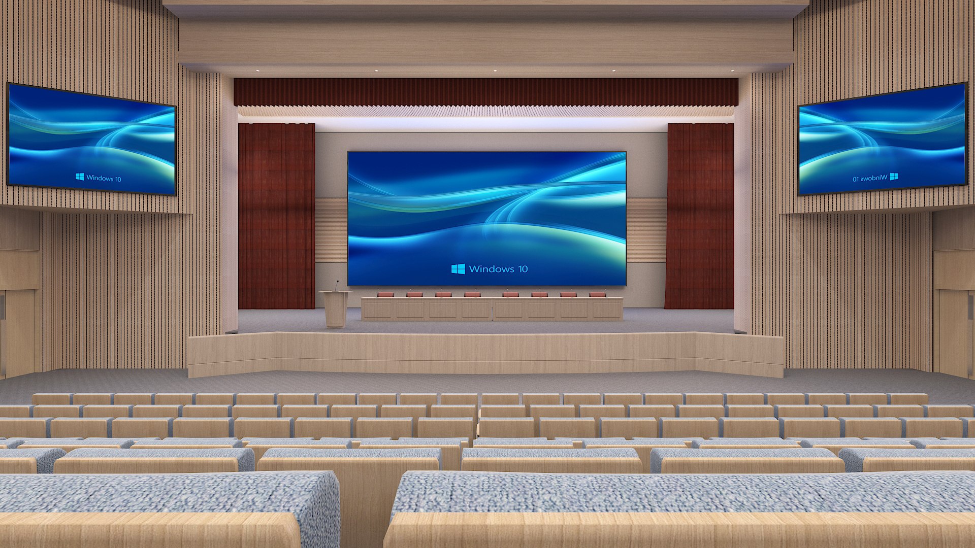 Lecture Hall 07 3D model - TurboSquid 2120606