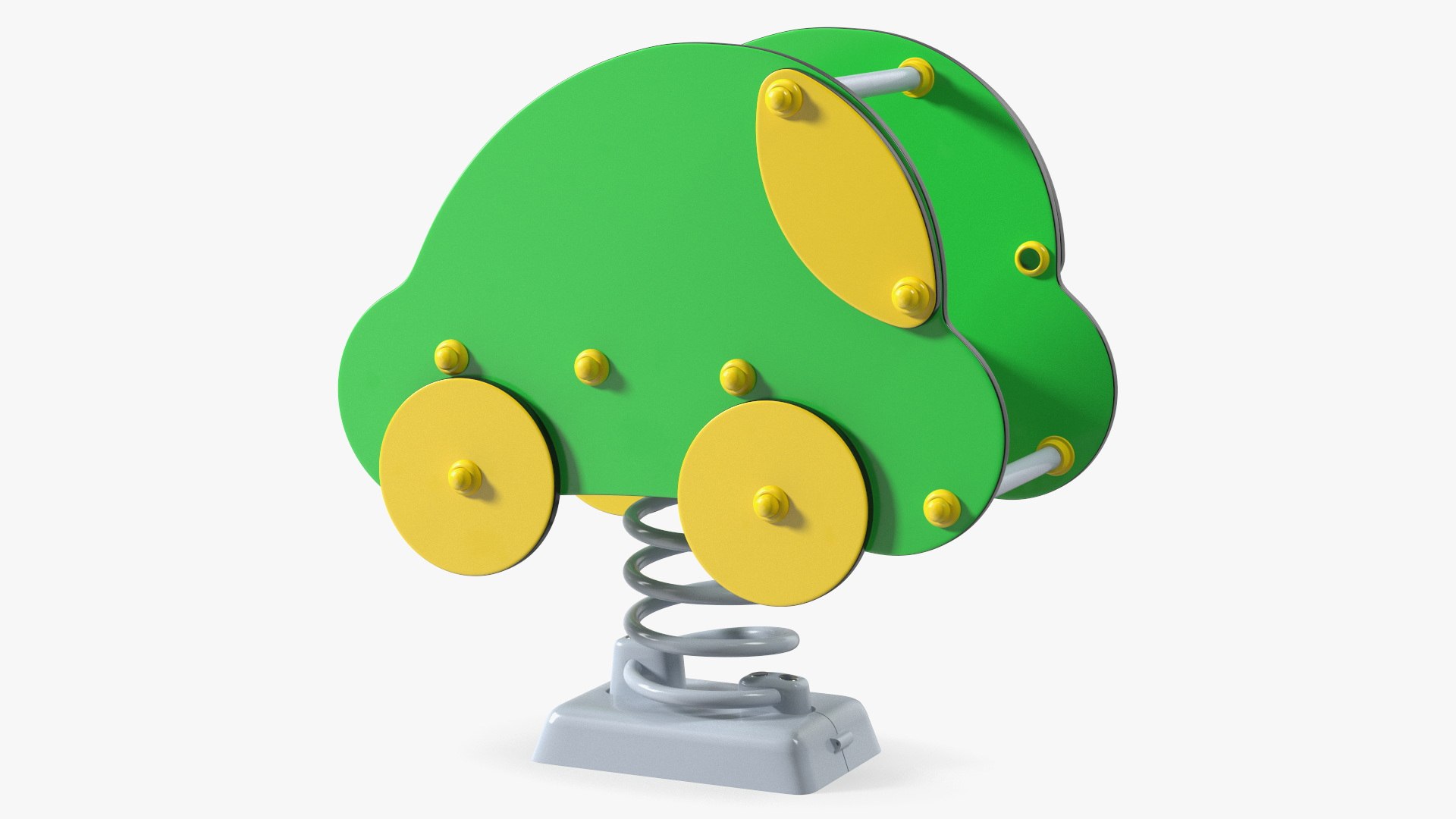 3D Playground Springer Car - TurboSquid 2068458