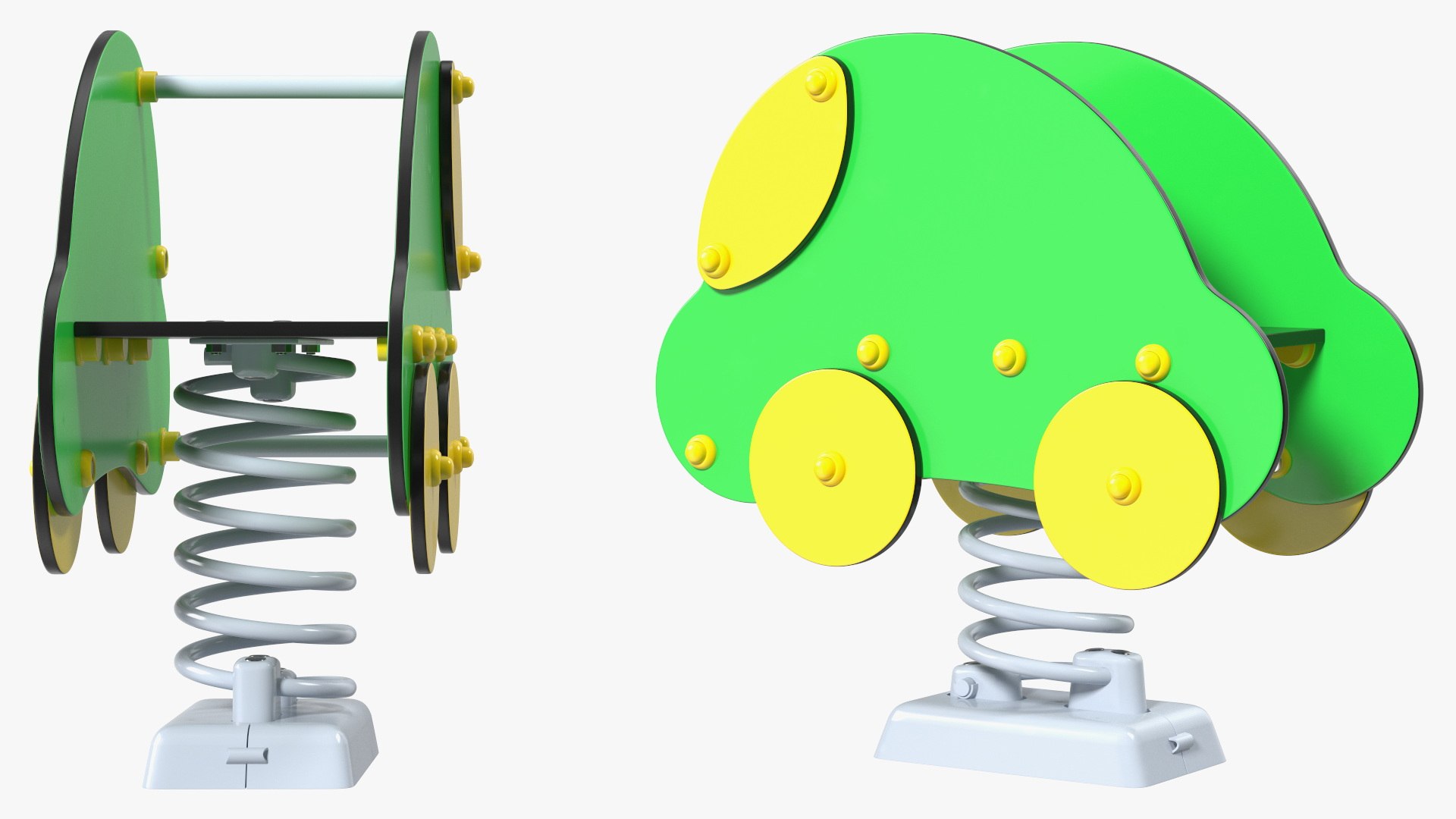 3D Playground Springer Car - TurboSquid 2068458