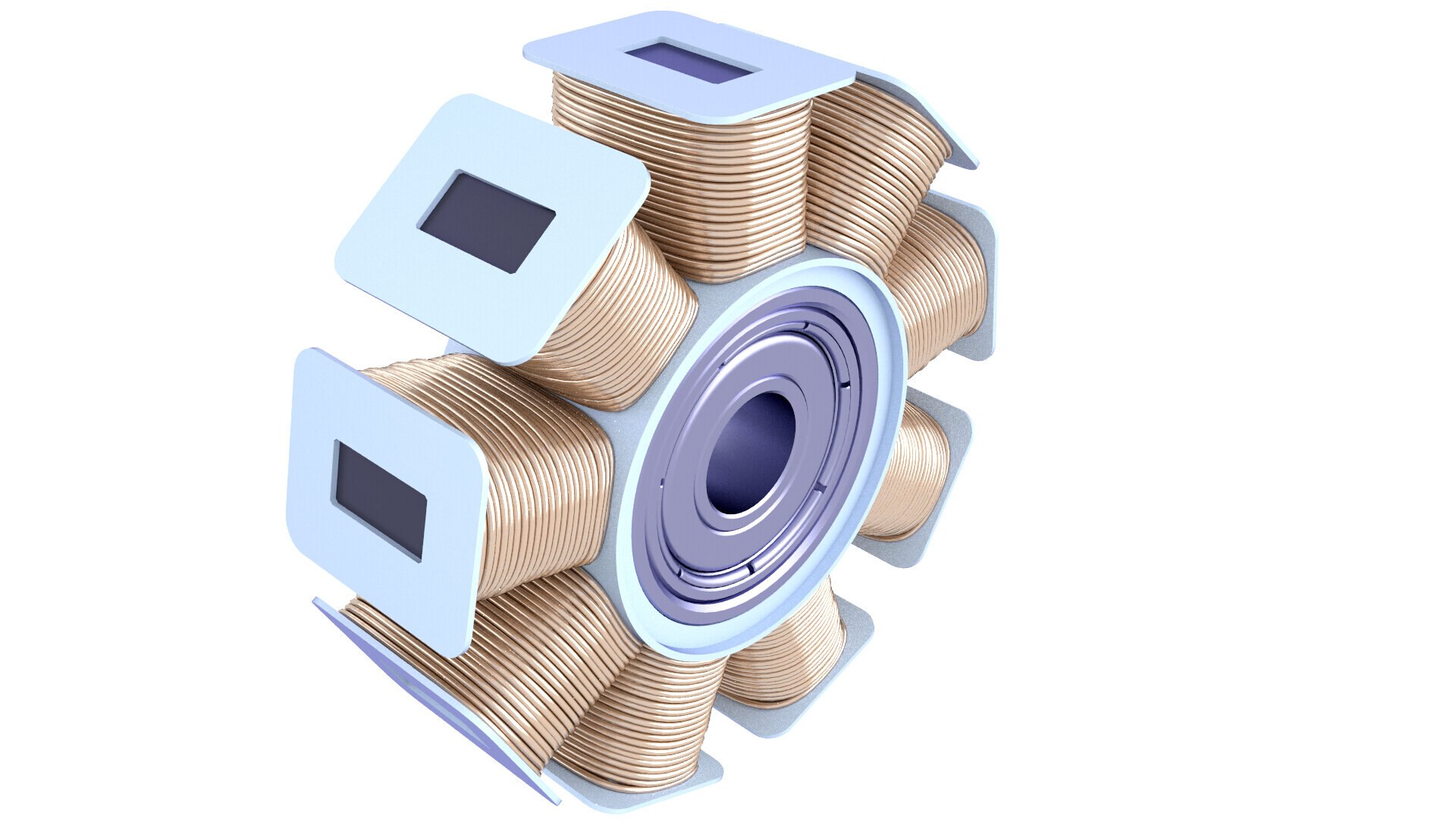 BLDC Brushless Stator 86 3D Model - TurboSquid 2383800