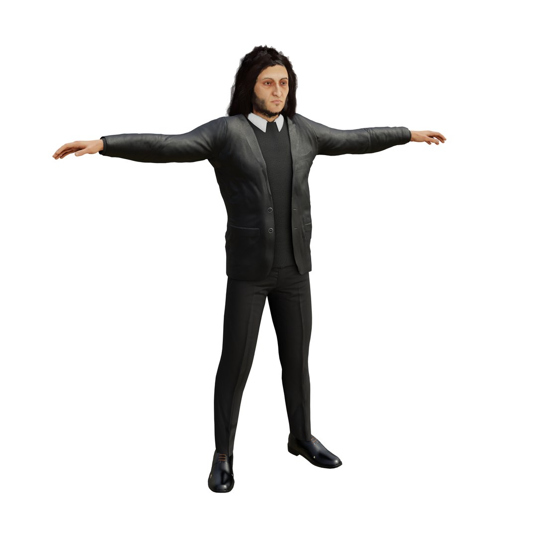 Niccolo Paganini Model - TurboSquid 1969808