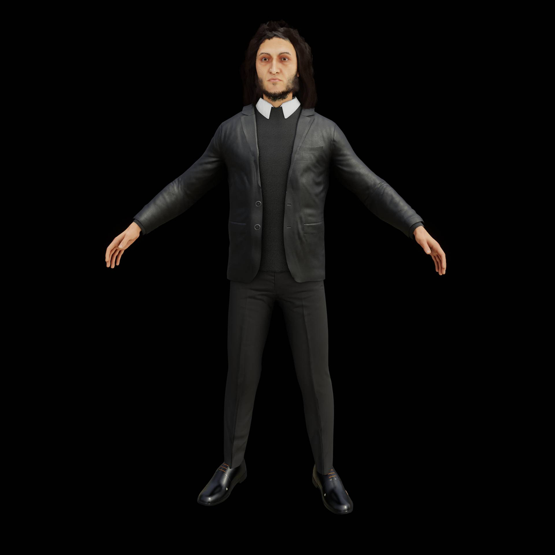 Niccolo Paganini Model - TurboSquid 1969808