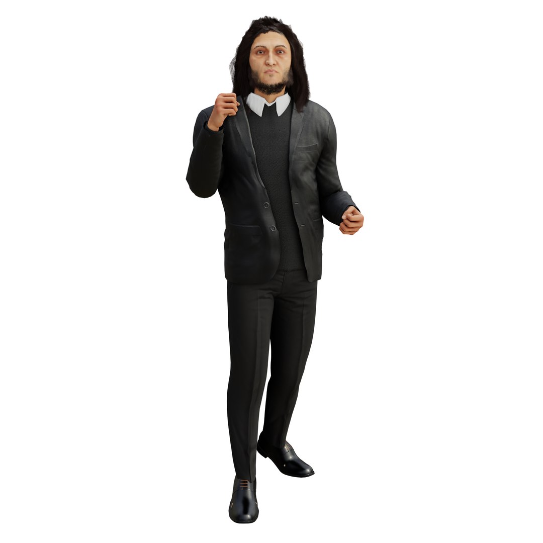 Niccolo Paganini Model - TurboSquid 1969808