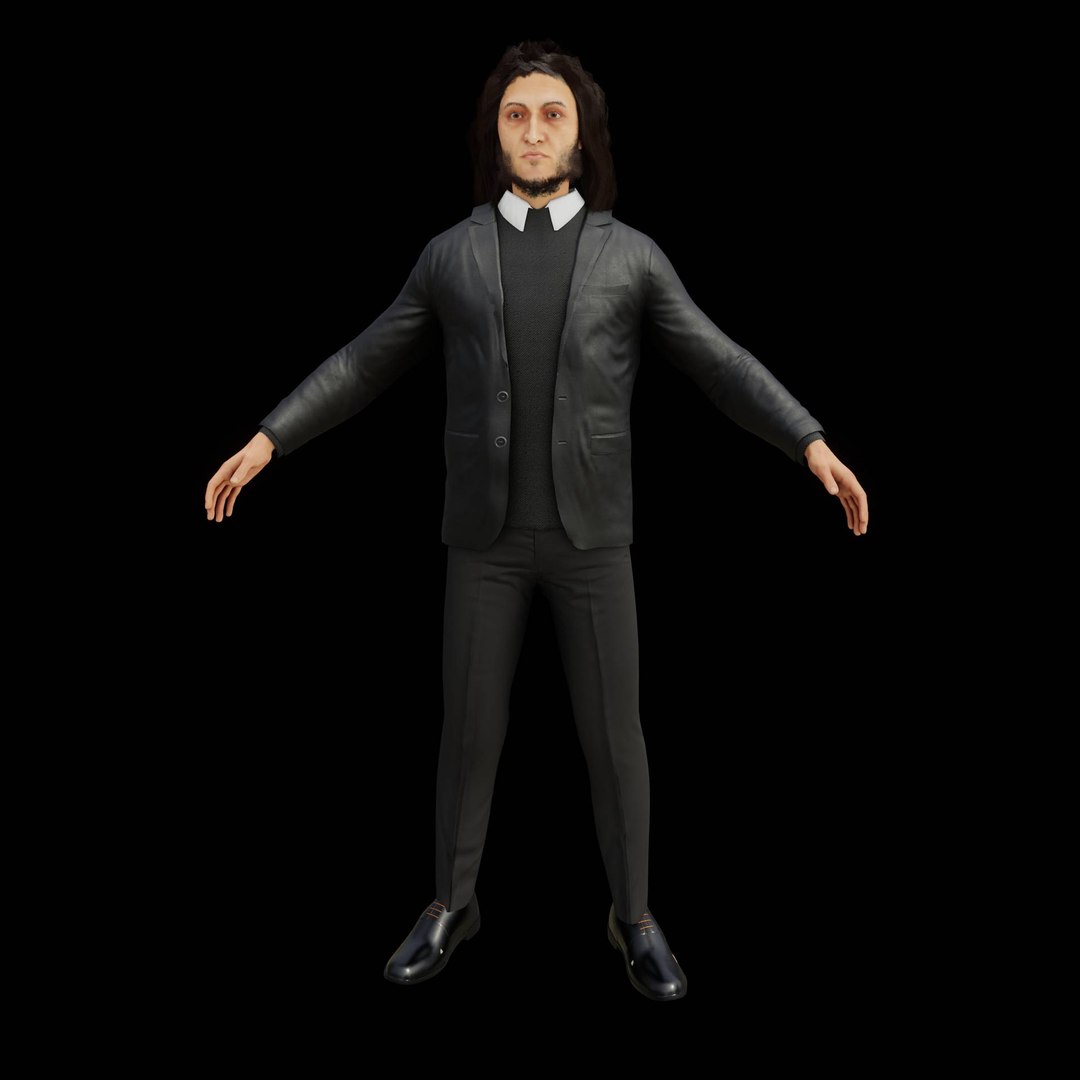 Niccolo Paganini Model - TurboSquid 1969808