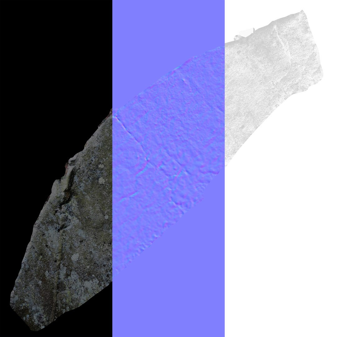 3D Rock Face - TurboSquid 1417829