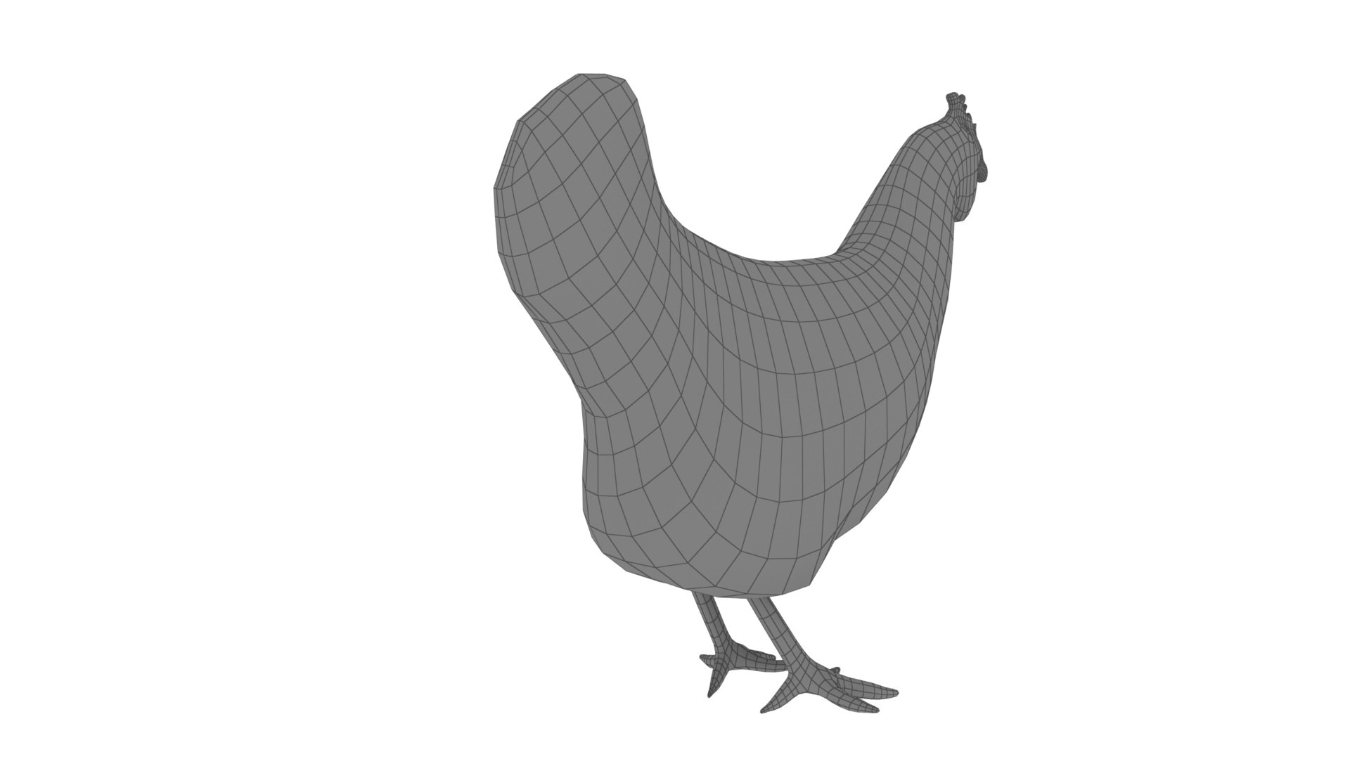 Chicken Chick 3D Model - TurboSquid 1663163